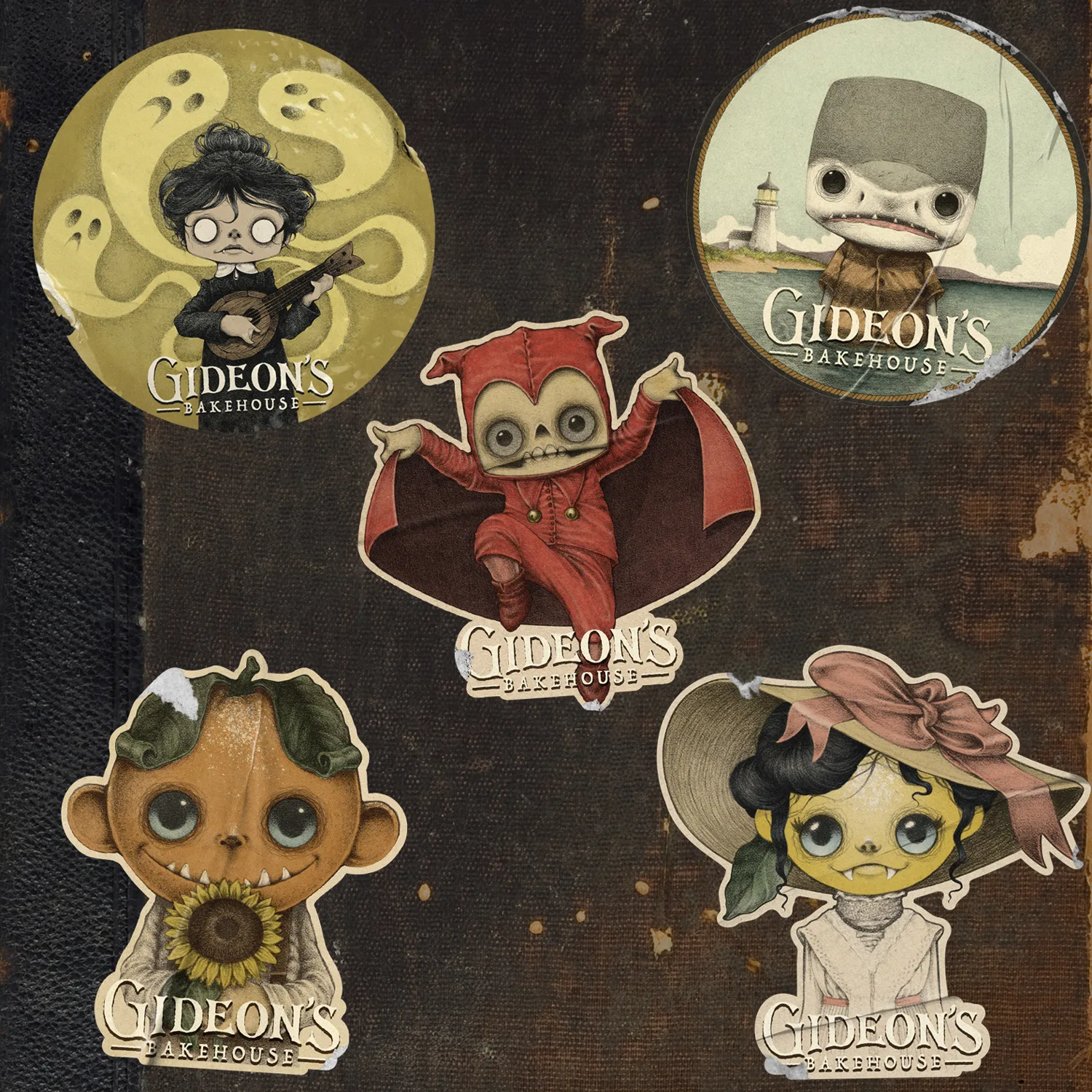 Gideon's Sticker Pack Series 1 - Gideon's Merch