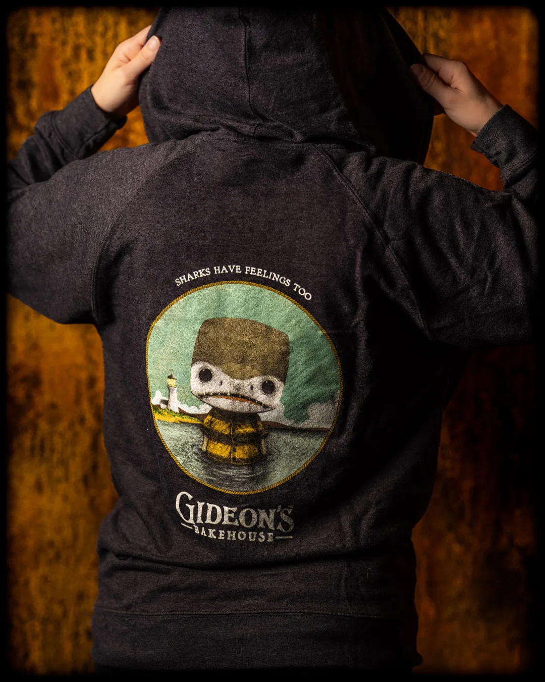 Victor The Shark Hoodie - Gideon's Merch