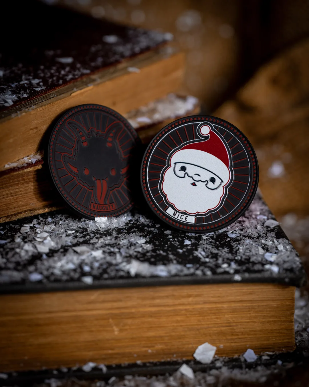 Naughty or Nice Collectible Coin - Gideon's Merch
